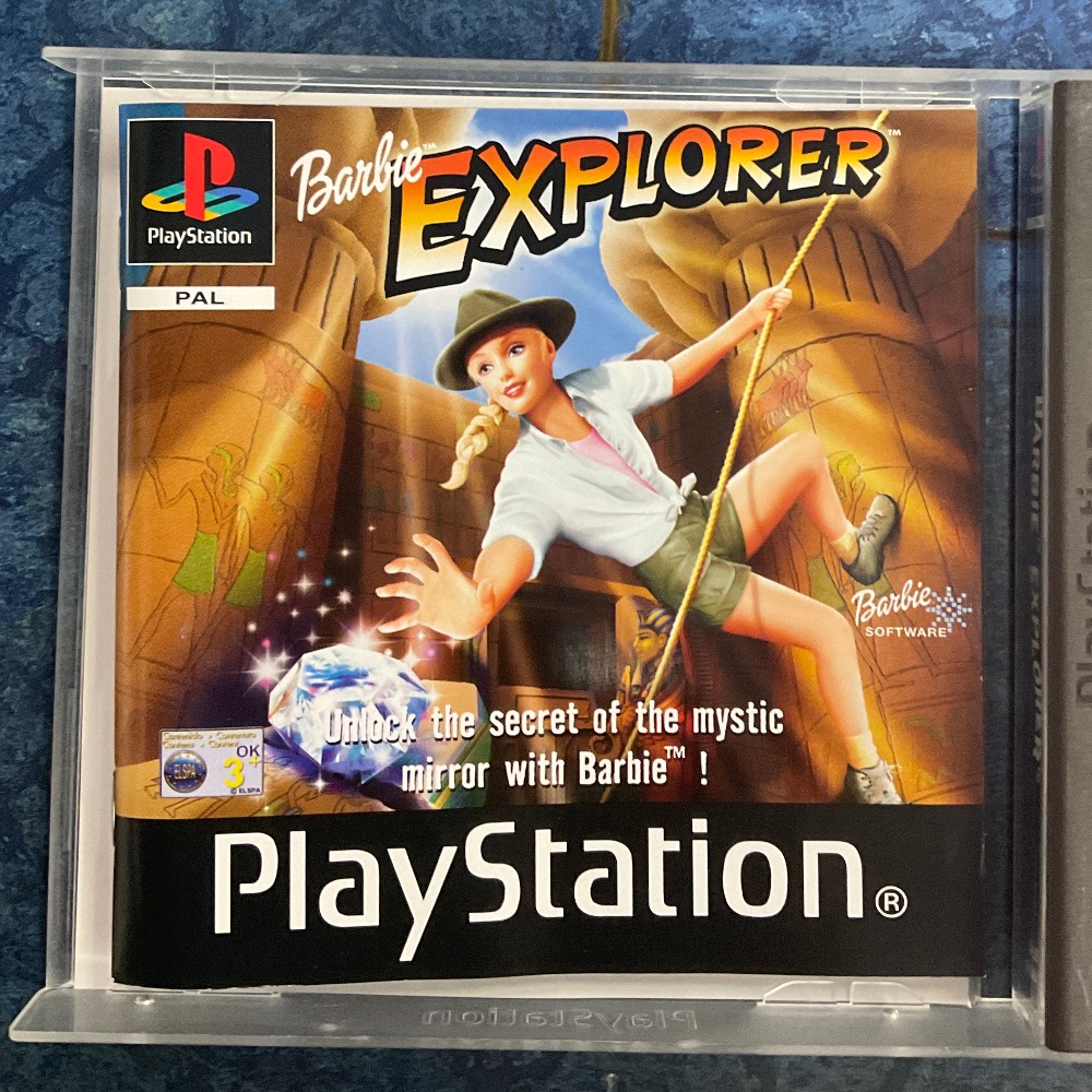 Pre-owned Sony ps1 PlayStation 1 Barbie explorer - Own4Less